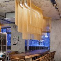 China Silver Aluminium Chain Fly Door Curtain Semi Private Customized Size for sale