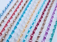 China Rectangular Aluminium Chain Fly Curtains Hanging Installation For Home / Office for sale