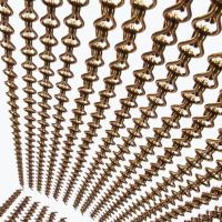 China Interior / Exterior Aluminium Chain Curtain Rust Resistant For Decoration for sale
