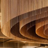 China Rustproof Aluminium Chain Curtain Fire Resistant For Room Divider for sale