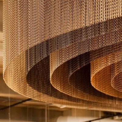 China Interior / Exterior Aluminium Chain Curtain Rust Resistant For Decoration for sale