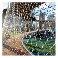 China 1.2-5mm Cable Stainless Steel Wire Rope Mesh With Rhombus Hole Shape for sale