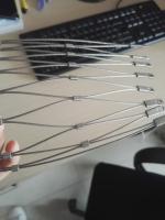China Versatile Stainless Steel Wire Rope Mesh Ferruled Type / Knotted Type for sale