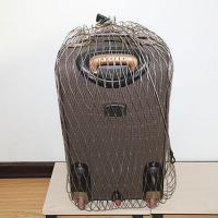 China Sturdy 7x7 7x19 Stainless Steel Wire Rope Mesh Handwoven Ferruled Type for sale