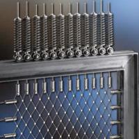 China Mill Finish / Colored Finish SS Wire Rope Mesh Customized Stainless Cable Mesh for sale