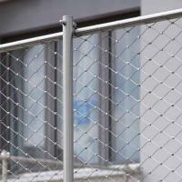 China Mill Finish / Colored Finish SS Wire Rope Mesh Customized Stainless Cable Mesh for sale