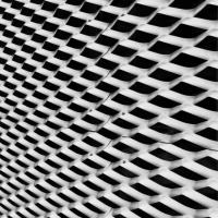 China JDW Architectural Expanded Steel Mesh 1m-6m With Stretched / Punching Process for sale