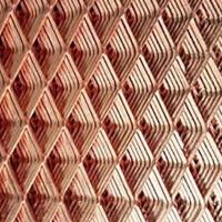 China Mesh Expanded Metal Sheet 1m 6m Length With Round Opening Shape for sale