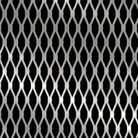 China Custom Grating Expanded Metal Stretched And Punching Process Hexagonal Hole Type for sale