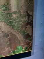 China 0.4mm Thickness Art Copper Mesh Wallpaper For Sophisticated And Luxurious Interiors for sale