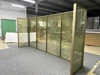 China Customized Copper Woven Metal Hotel Art Screen With Stain Resistant for sale