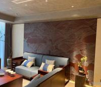 China 1.8m Width Metallic Wall Covering Stain Resistant For Superior Wall Protection And Design for sale