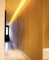 China Glossy Finish Metallic Wall Covering Geometric Pattern 2mm Thickness for sale