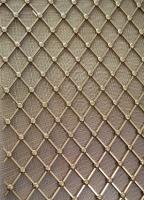 China High Transparency Double Architecture Metal Mesh For Cabinets Coated By PVD for sale
