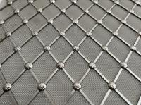 China Corrosion Resistance Customizable Architecture Metal Mesh In Cabinets for sale