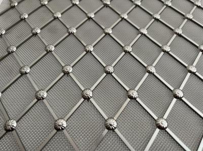 China Corrosion Resistance Customizable Architecture Metal Mesh In Cabinets for sale