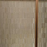 China Designer Silk/ Mesh Screen Unique Pattern Luxury Interior Color Size for sale