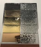 China Elegant Stainless Steel Kitchen Backsplash Ripple Panel Durable Stylish Wave Design for sale