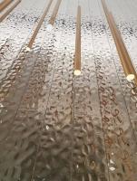 China Stainless Steel Water Corrugated Decorative Metal Sheet For Residential Interior Decoration for sale