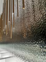 China Stainless Steel Water Corrugated Decorative Metal Sheet For Residential Interior Decoration for sale