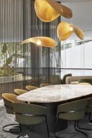 China Gold Decorative Metal Coil Aluminium Alloy Wire Screen Mesh Ceiling Curtain Chain Link Strip Drapery For Interior Decoration for sale