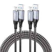 China Fast Charging USB C 10Gbps Cable 0.5ft 3ft 6ft 10ft High Speed Data Transfer Cable For Phones Webcams Game for sale