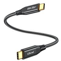 China 40Gbps USB C Monitor Cable 8K Video Docking Station Cable PD 3.1 External SSD for sale