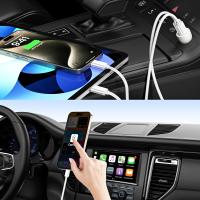 China SuperSpeed USB C 20Gbps Cable White PD Fast Charging Cable For Laptops And Monitors for sale