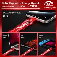 China 80Gbps USB 4.0 Cable Fast Charging USB C Display Cable 16K 8K Support Compatible With Thunderbolt 5 for sale
