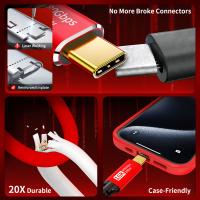 China 80Gbps USB 4.0 Cable Fast Charging USB C Display Cable 16K 8K Support Compatible With Thunderbolt 5 for sale
