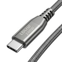 China 480 Mbps 240W USB C Cable PD 3.1 EPR Quick Charging Cable With E Marker Chip for sale