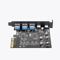 China 5 Port PCIe USB Expansion Card Data Transfer USB PCIe Card 10Gbps 2 USB C And 3 USB A for sale