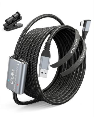 China 5M 16FT Fast Charging Cable 5Gbps USB 3.2 Gen 1 Cable For Meta Quest 3 Quest 2 Oculus Rift S for sale