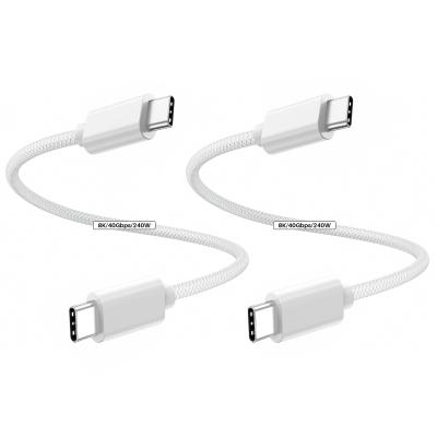 China Heavy Duty Video Display Cable Fast Charging 40gbps USB C Cable 8K Video for sale