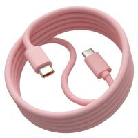 China 5A 240W USB C 20Gbps Cable Pink 4K 144hz Cable Soft Silicone Type C Cord for sale