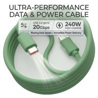 China 240W PD Charging Cable Soft Liquid Silicone 4K Display Cable 20Gbps Compatible Thunderbolt 4 Dock for sale