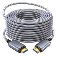 China Fiber Optic Video Adapter Cable Metal Armored 48Gbps 8K HDMI Cable 200M for sale