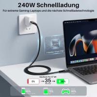 China 16K 8K Video USB4 Cables 240W EPR Type C To Type C Cable 80Gbps Thunderbolt 5 4 Compatible for sale