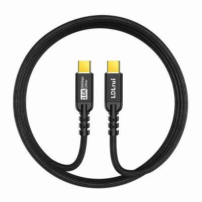 China 16K 8K Video USB4 Cables 240W EPR Type C To Type C Cable 80Gbps Thunderbolt 5 4 Compatible for sale