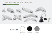 China CE RoHS Track Lighting Rail System 0.5m 1m 1.5m LED Track Light System for sale