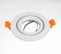 China Mr16 G5.3 Gu10 Bulb Recessed Downlight Housing Die Casting Aluminum Housing for sale