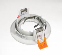 China Mr16 G5.3 Gu10 Bulb Recessed Downlight Housing Die Casting Aluminum Housing for sale