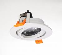 China Mr16 G5.3 Gu10 Bulb Recessed Downlight Housing Die Casting Aluminum Housing for sale