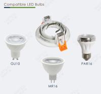China Mr16 G5.3 Gu10 Bulb Recessed Downlight Housing Die Casting Aluminum Housing for sale