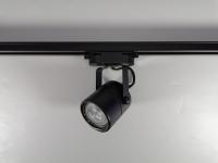 China Gu10 Spotlight Track Light Housing Iron Material  Black White for sale