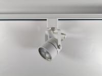 China Gu10 Spotlight Track Light Housing Iron Material  Black White for sale