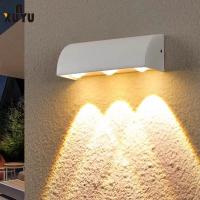 China Luminous Modern LED Wall Lights 3W/9W Waterproof Outside Wall Lights for sale