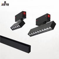 China Black Folding Linear Magnetic Led Track Light System 7W/10W for sale