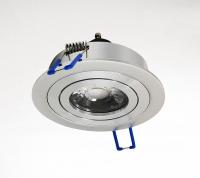 China OEM Aluminum Mr16 Downlight Housing 9W Recessed Adjustable Gu10 Light Fixture for sale