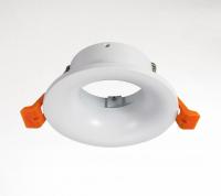 China Industrial Mr16 LED Housing For 110-248v White Round Commercial Spotlight for sale